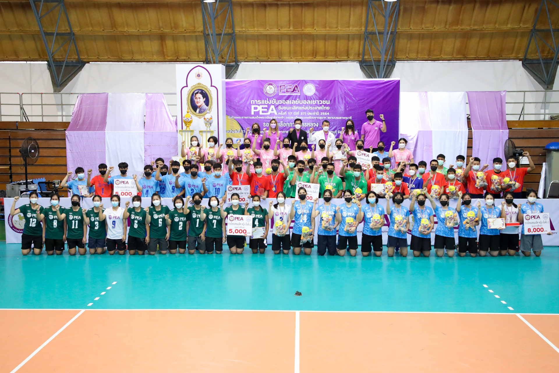 หนุ่มสาวเมืองนนท์ คว้าแชมป์ PEA 2564 ภาคนครหลวง – ยินดีต้อนรับเข้าสู่เว็บไซต์สมาคมกีฬาวอลเลย์บอล ...