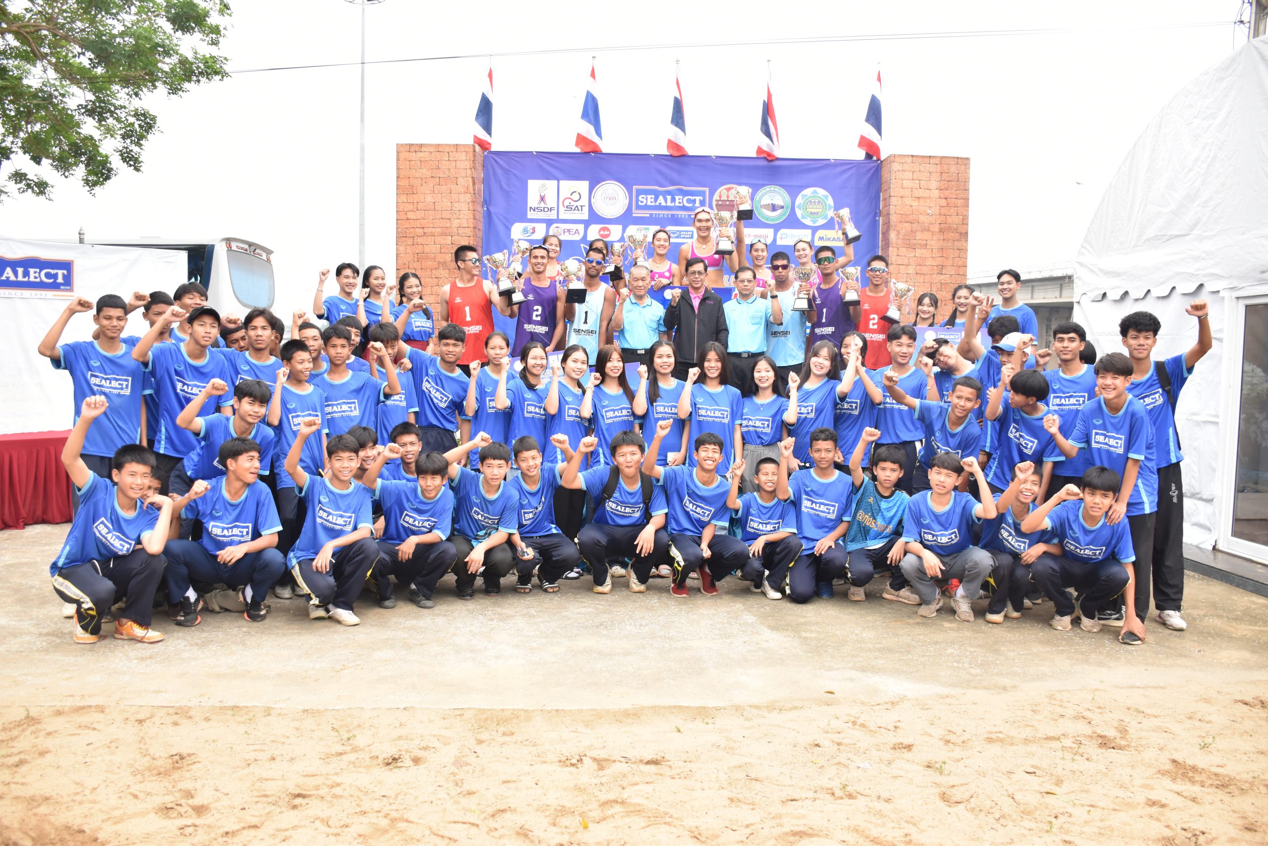เปิดรับสมัครเข้าร่วมการแข่งขันวอลเลย์บอลชายหาด ชุมพร ซีเล็ค ประชาชน